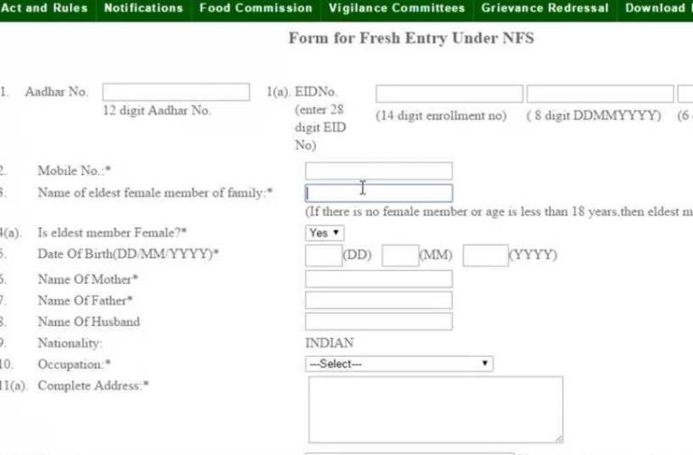 Ration Card Delhi - Apply Online, Check Status & Eligibility